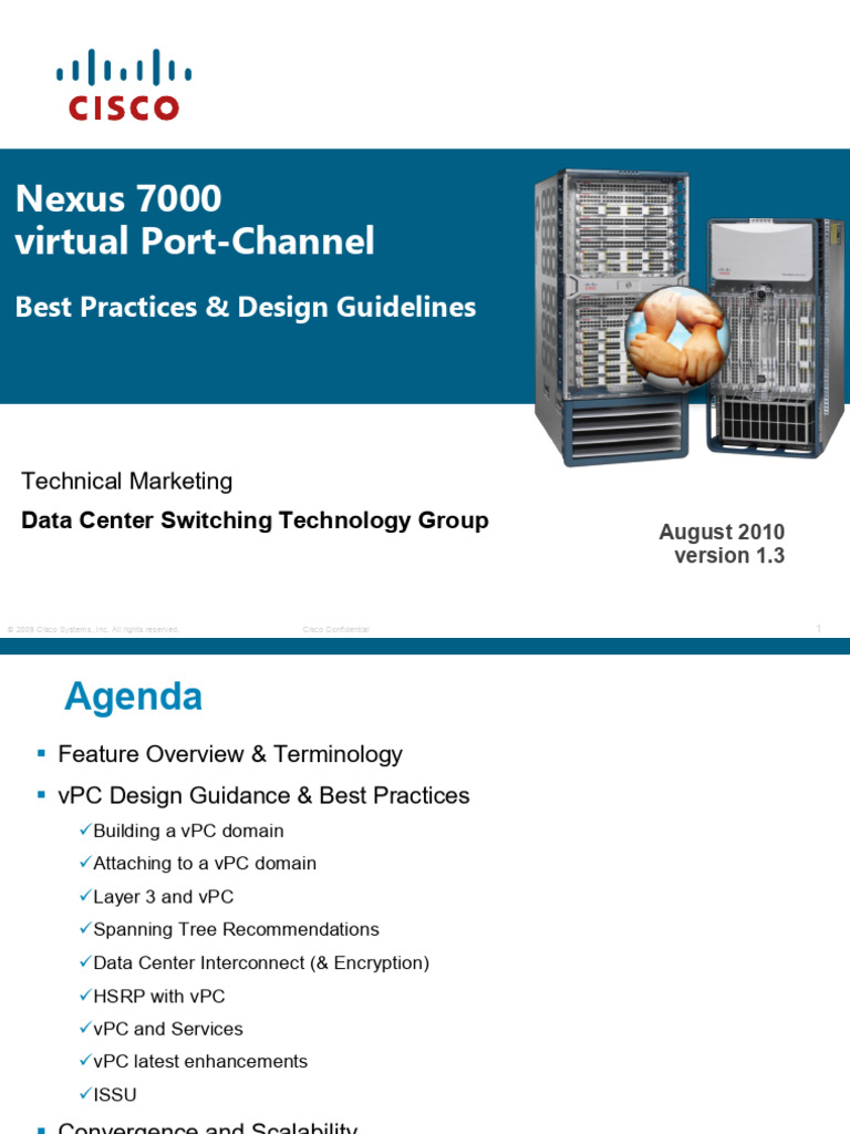 Nexus 7000 vPC Best Practices Guide | PDF | Network Switch | Internet ...