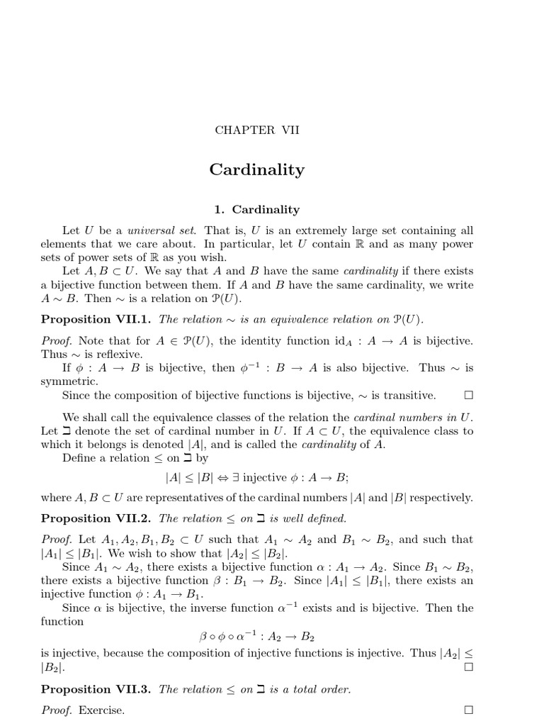 4 Basic Set Theory BAILEY | PDF | Function (Mathematics) | Set (Mathematics)