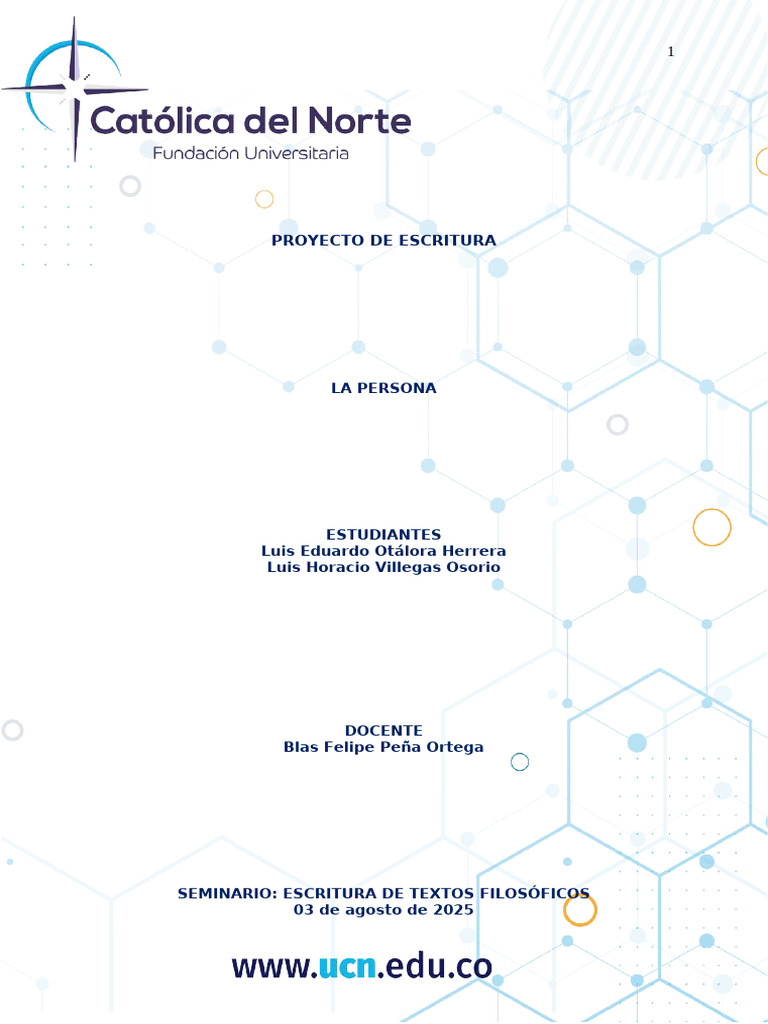 Proyecto de Escritura, ACT 1. | PDF | Educación en artes liberales