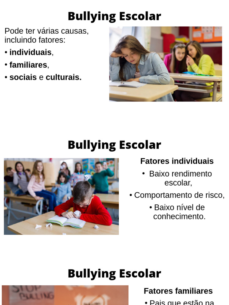 Bullying Escolar | PDF