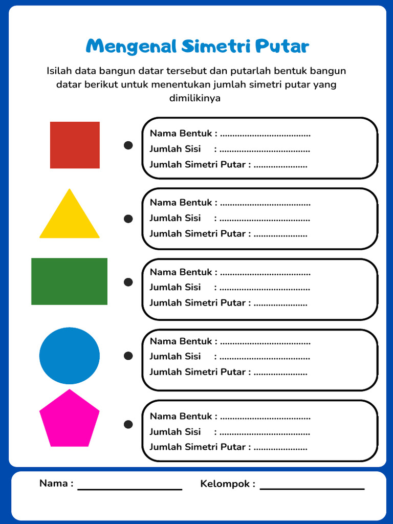 Mengenal Simetri Putar | PDF