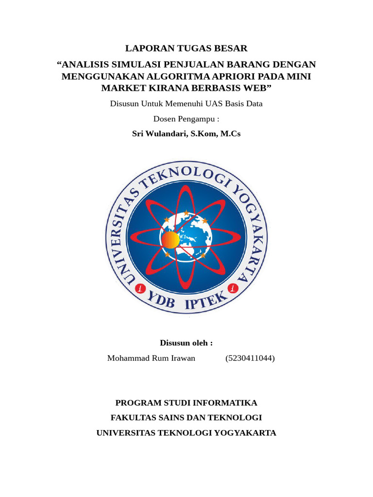 Analisis Penjualan dengan Algoritma Apriori | PDF
