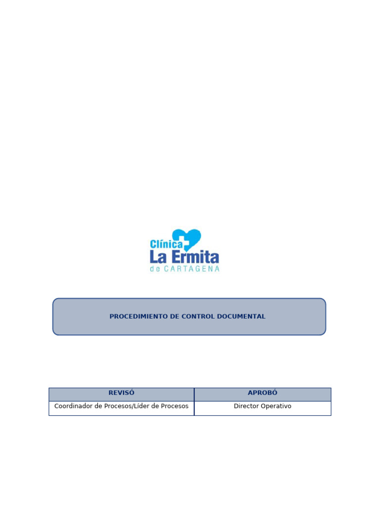 Toaz.info p Prc 001 Procedimiento de Control Documental Clinica Pr ...