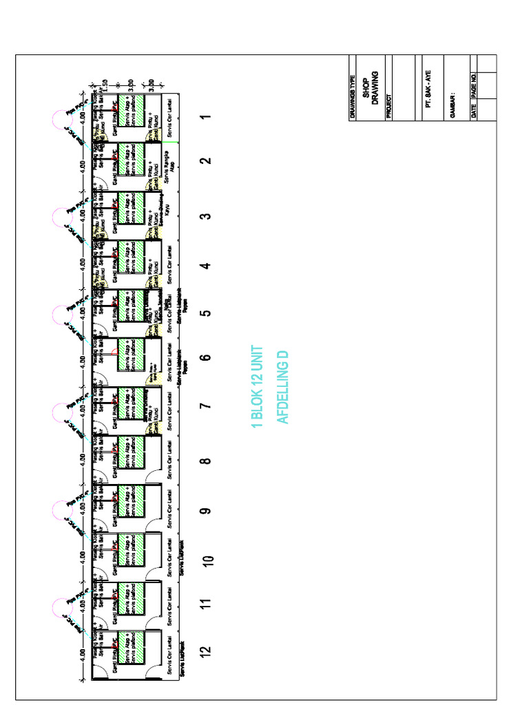 Denah Serviss Camp D | PDF