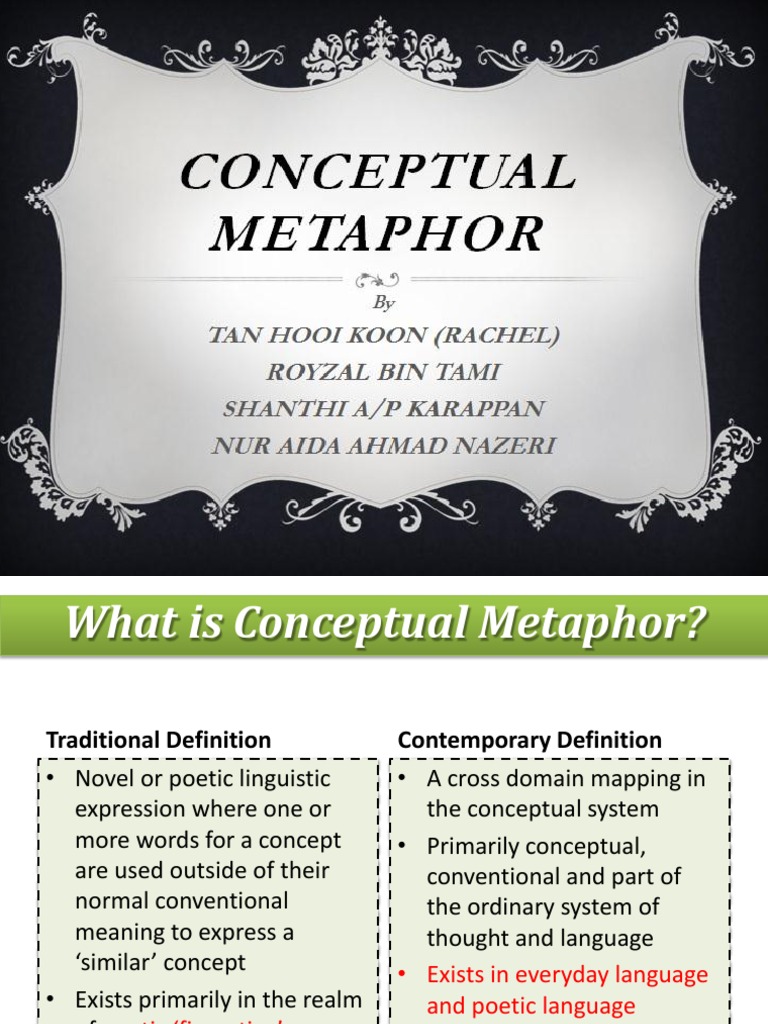 Conceptual Metaphors FULL | PDF | Metaphor | Idiom