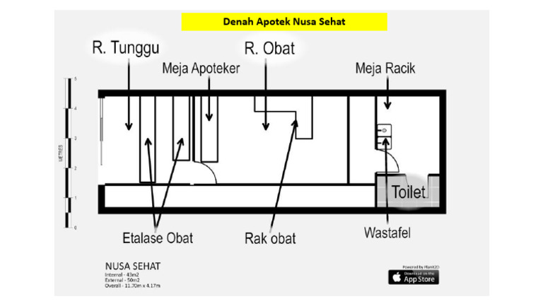 Denah Apotek | PDF