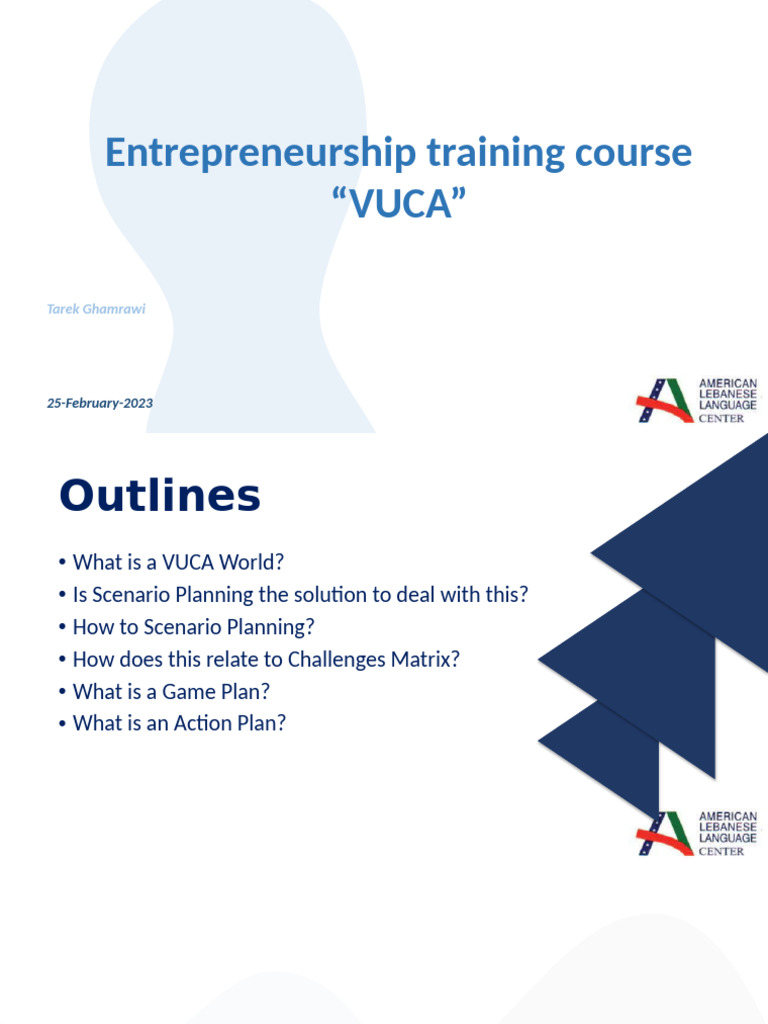 Strategic Scenario Planning For A VUCA World | PDF | Scenario Planning | Cognition