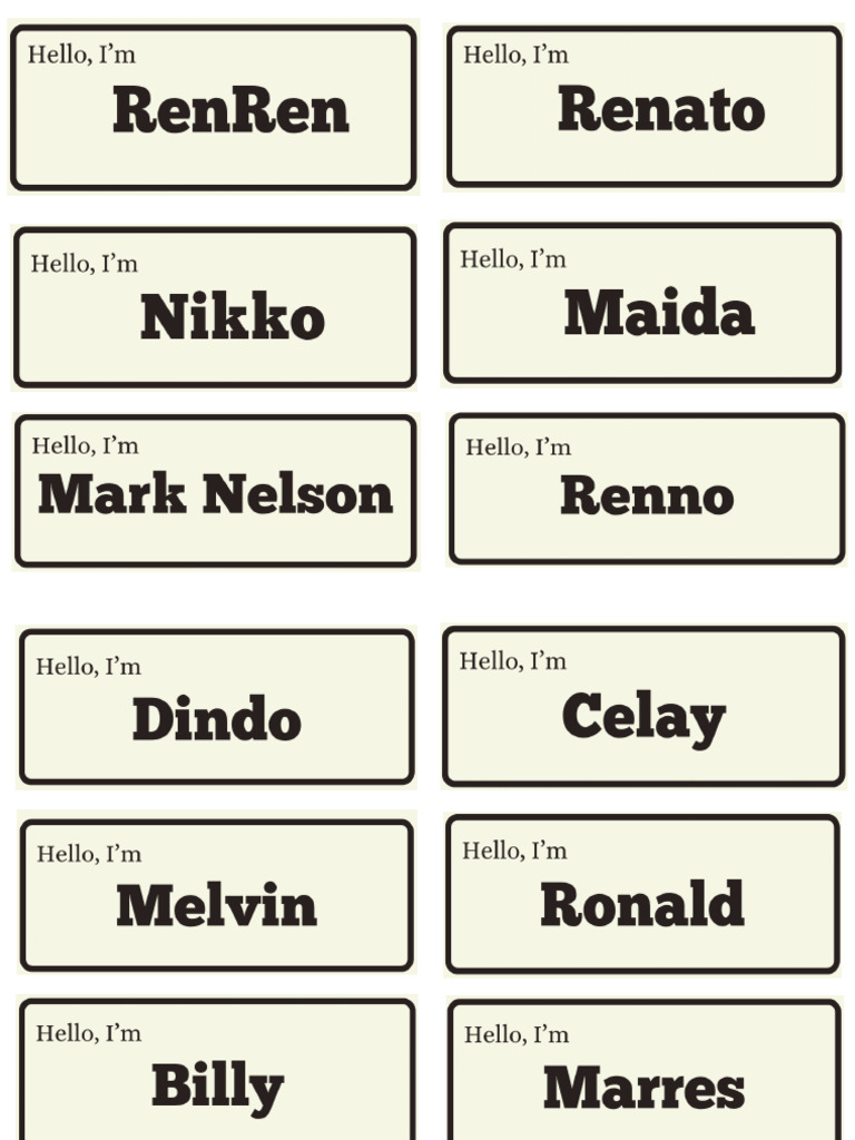 Name Tga | PDF