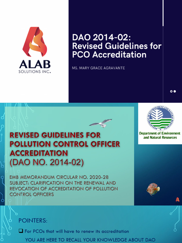 Revised PCO Accreditation Guidelines | PDF | Waste | Hazardous Waste