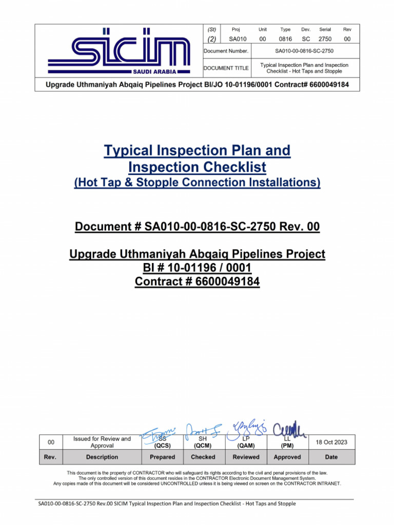ITP Front Page | PDF