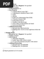 Laboratory Request Form Laboratory Request Form: Diagnosis: Diagnosis | PDF | Organ (Anatomy ...
