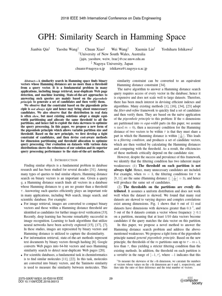 Icde2018 Qin | PDF | Machine Learning | Databases