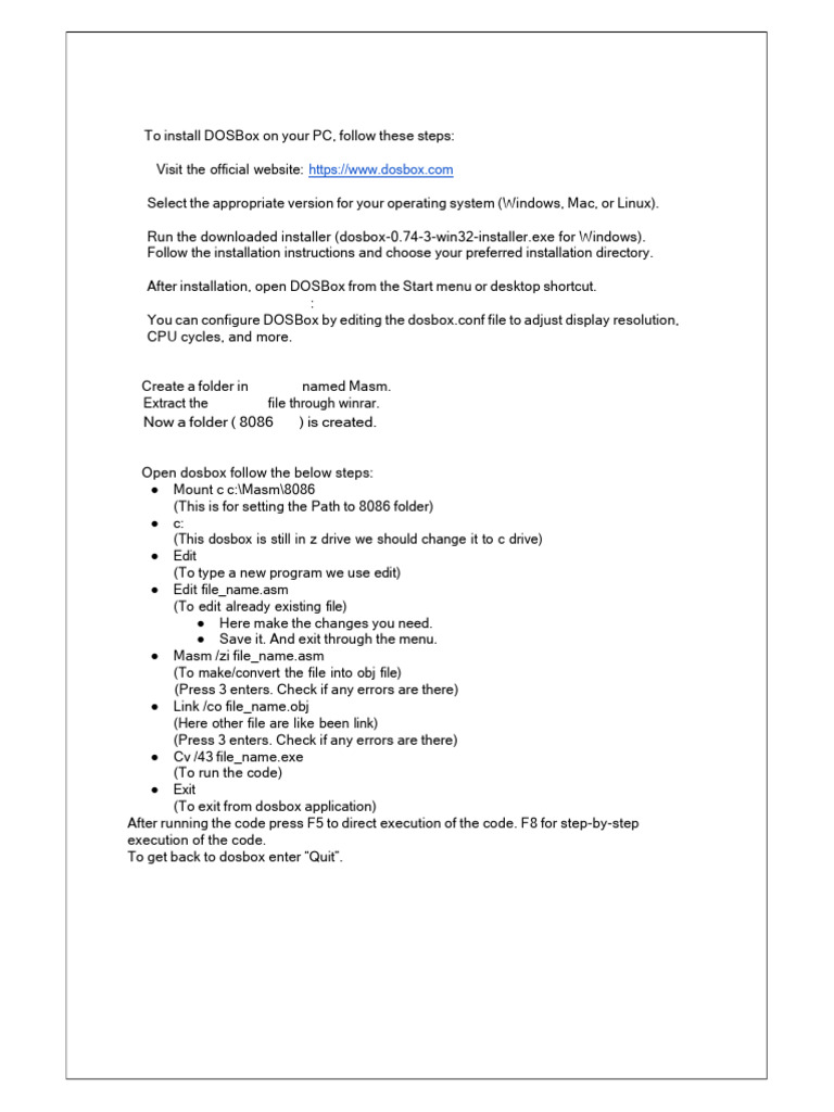 Akhil MP | PDF | Subtraction | Assembly Language