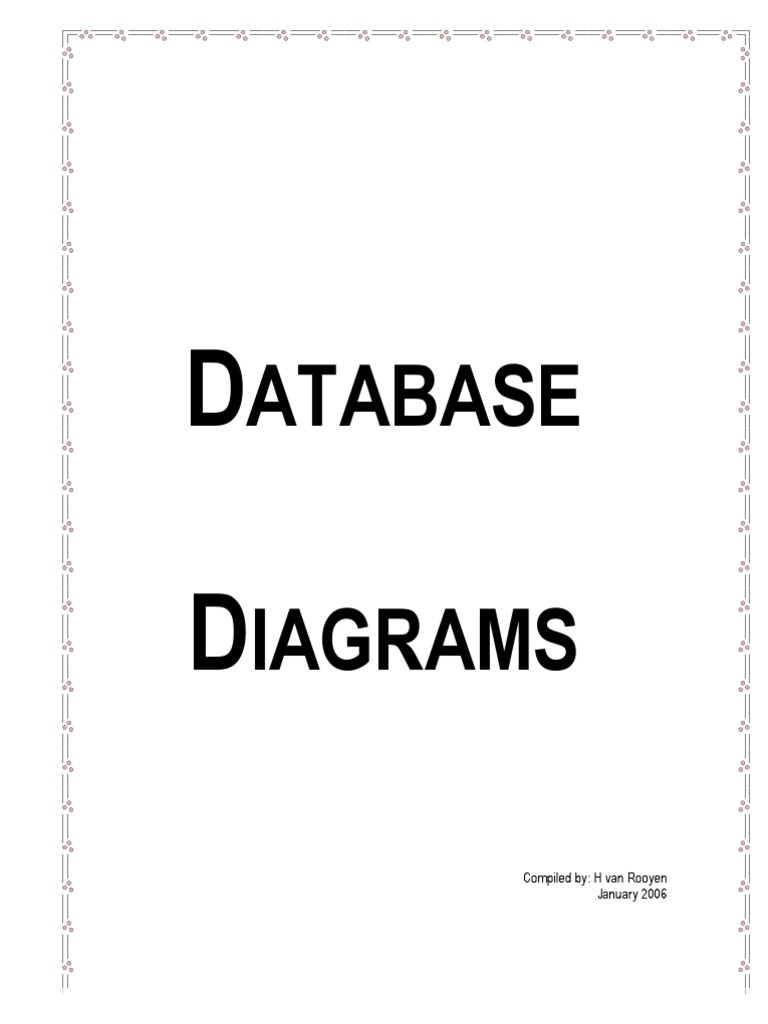 Databases Diagrams Pdf Oracle Database Data