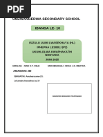Grade 10 Geomorphology Notes | PDF | Fault (Geology) | Plate Tectonics