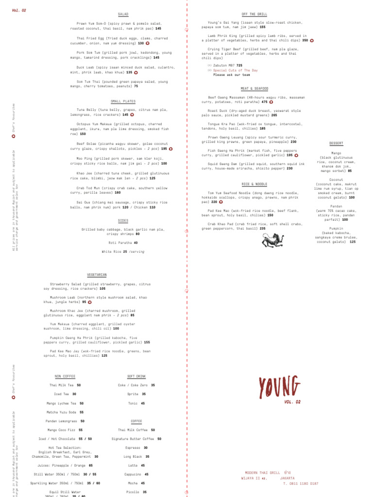 YOUNG Menu Vol. 02 Judadarma Joenoes 1742800257 | PDF | Thai Cuisine ...