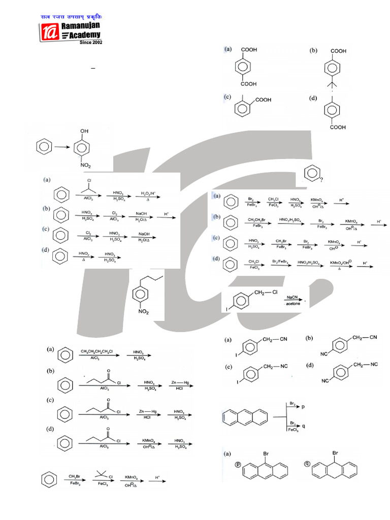Reaction Mechanism (Class - XII) JEE | PDF