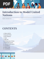Model UN Terminology Explained | PDF | Committee | United Nations