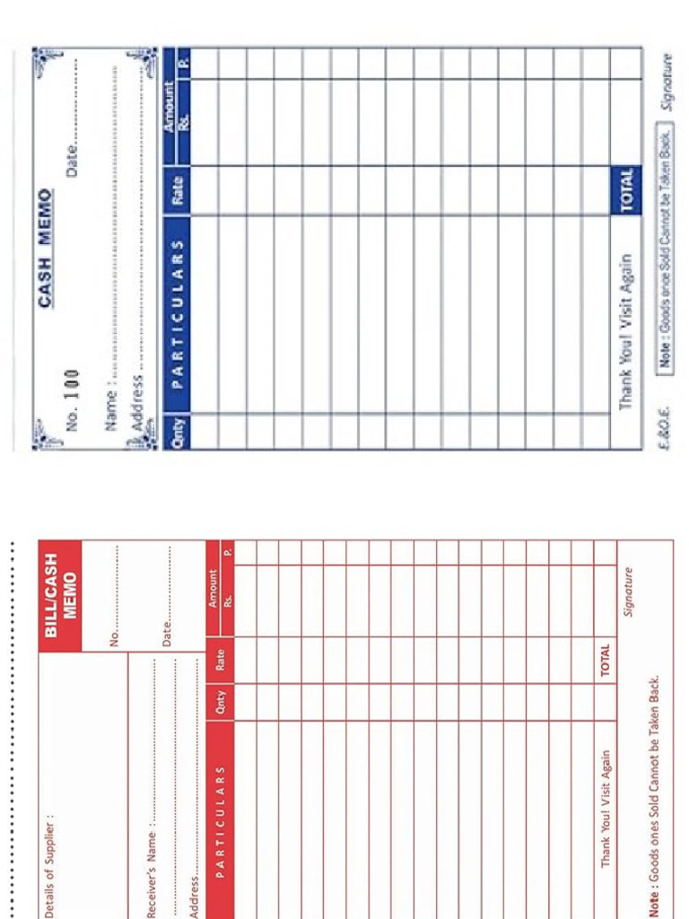 Bill Memo PSD | PDF