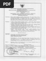 Contoh SK Pengesahan Akta Pendirian PT. DUM | PDF