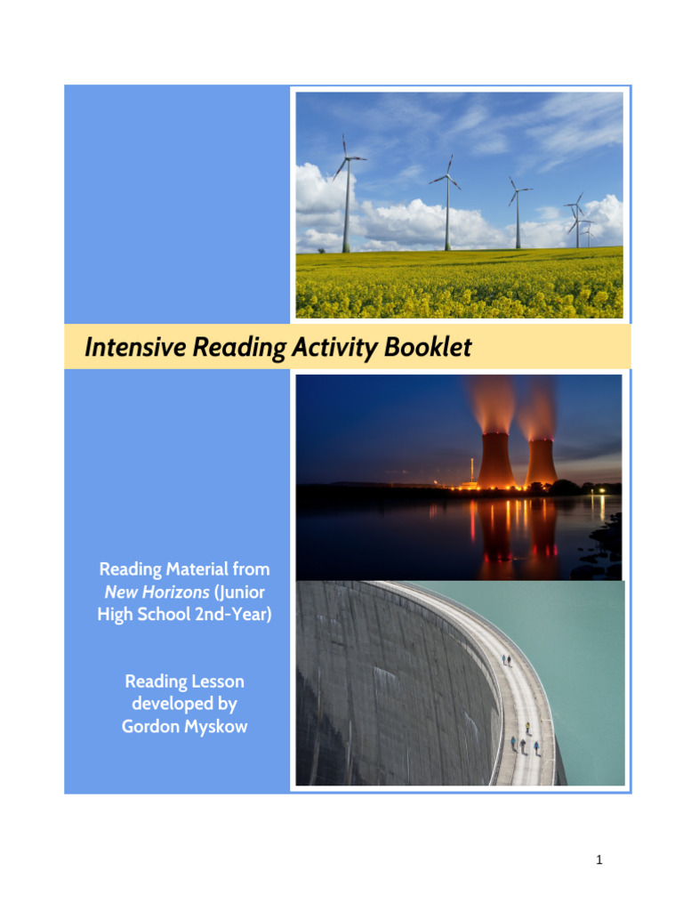 Intensive Reading Activities Booklet (MYSKOW) | PDF | Fuels | Energy ...