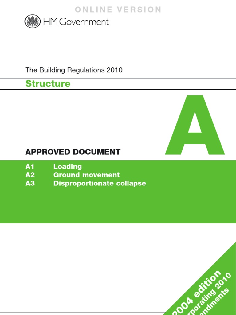 Building Regulations Part A | PDF