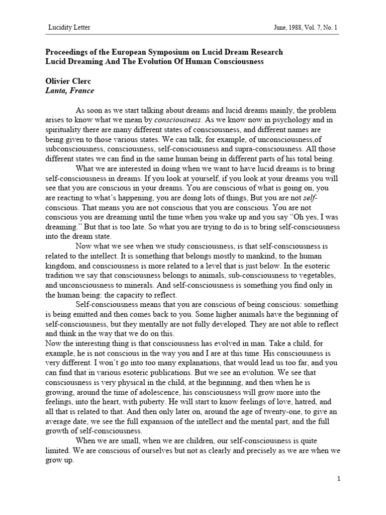 Ojsadmin, Journal Manager, Clerc | PDF | Consciousness | Dream