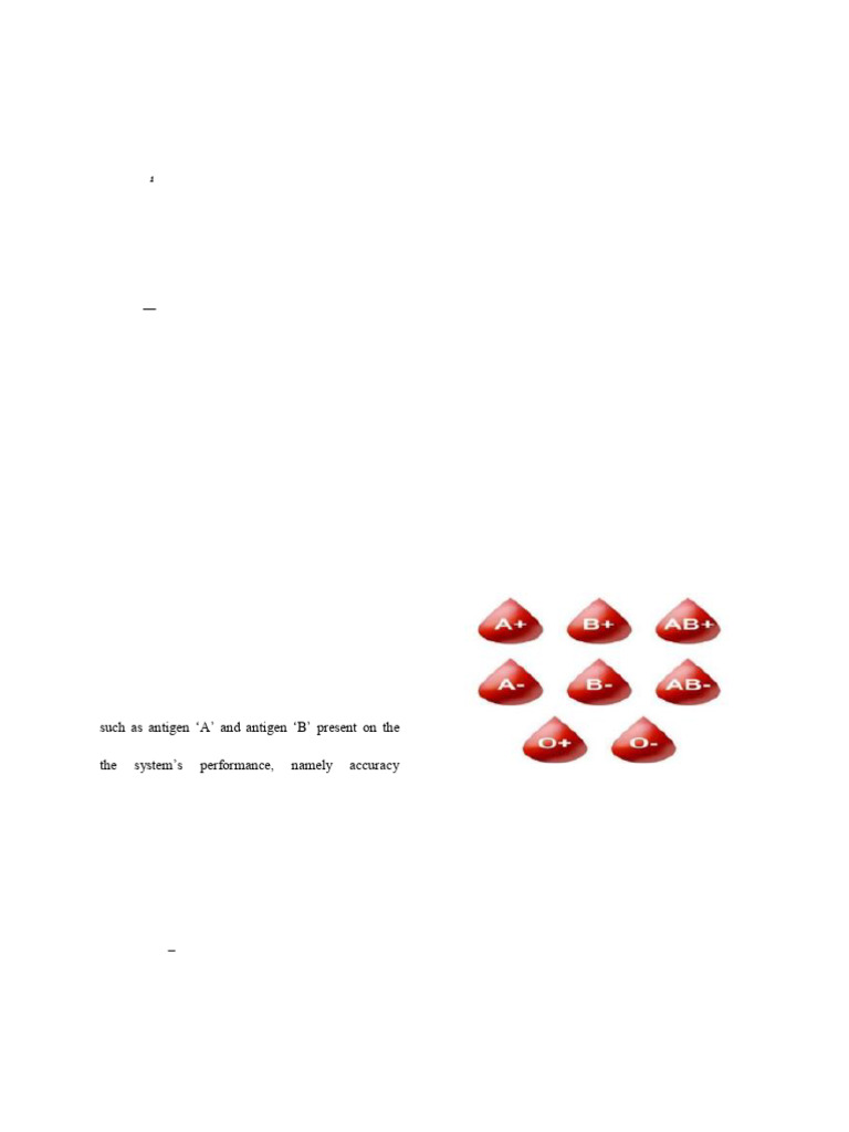 Blood Group Prediction via Fingerprint | PDF | Fingerprint | Accuracy ...