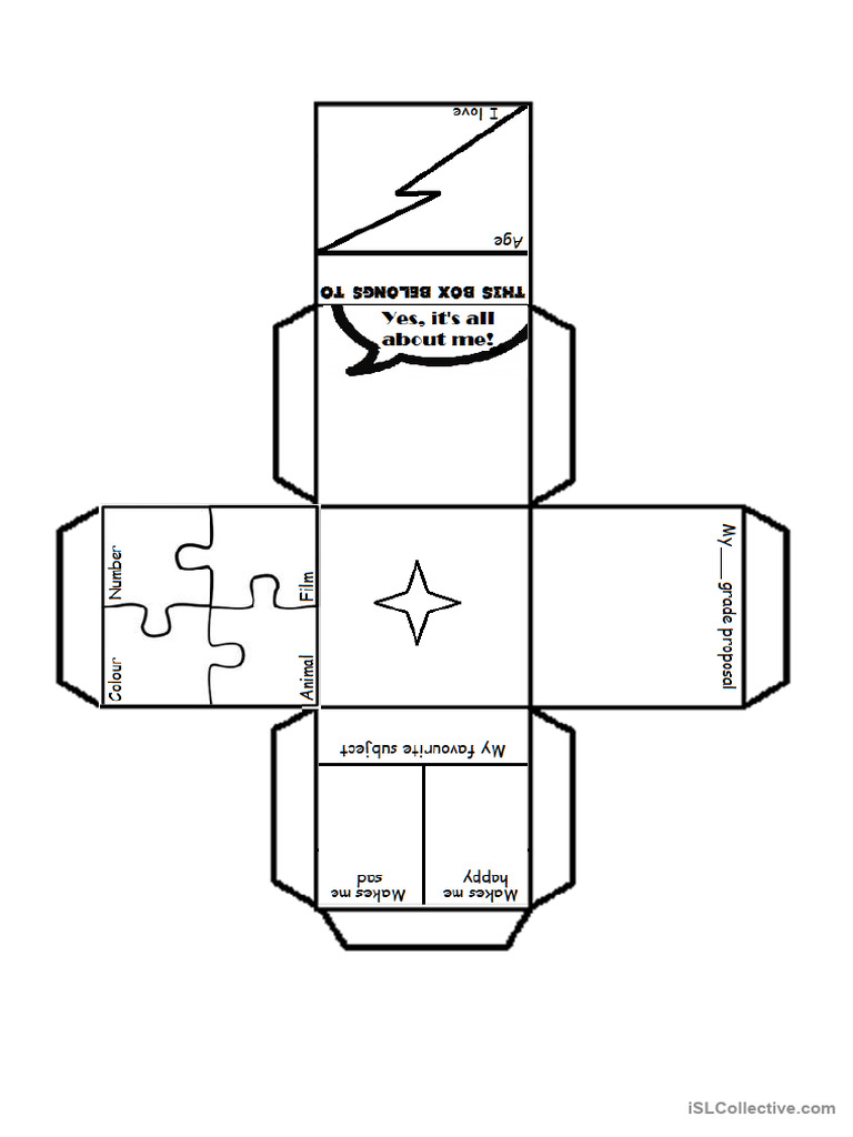 All About Me Box | PDF