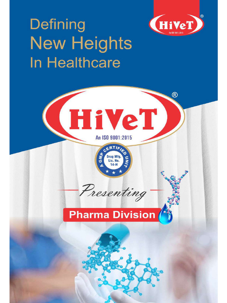Hivet Pharma Booklets 2024 | PDF
