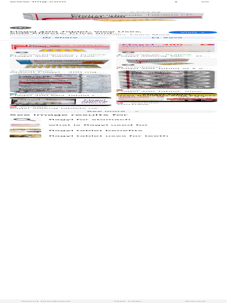 Tablet Flagyl 400 Uses - Google Search | PDF