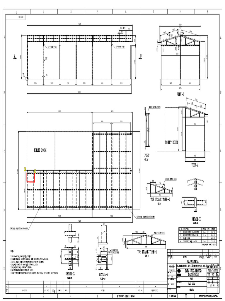 MED-M-KPO-A1-945 Slag Yard Store Room Layout (1) | PDF