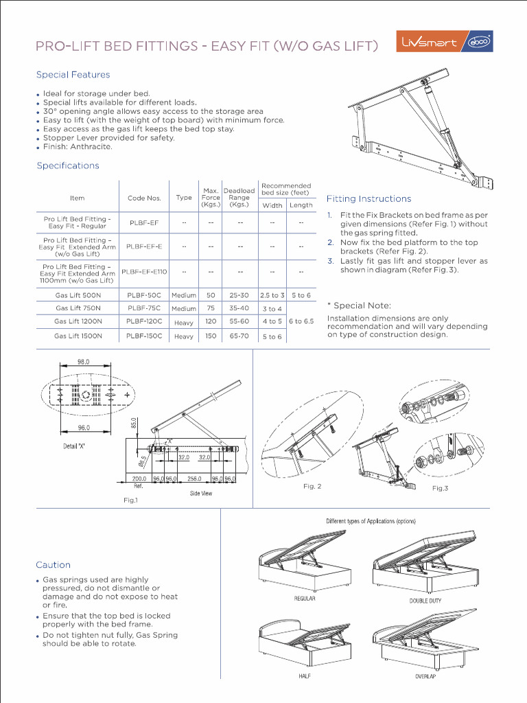 Pro Bed Lift | PDF