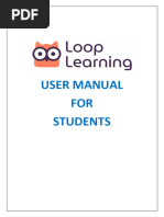 Loop Learning Student Login Guide | PDF | Mobile App | Google Play