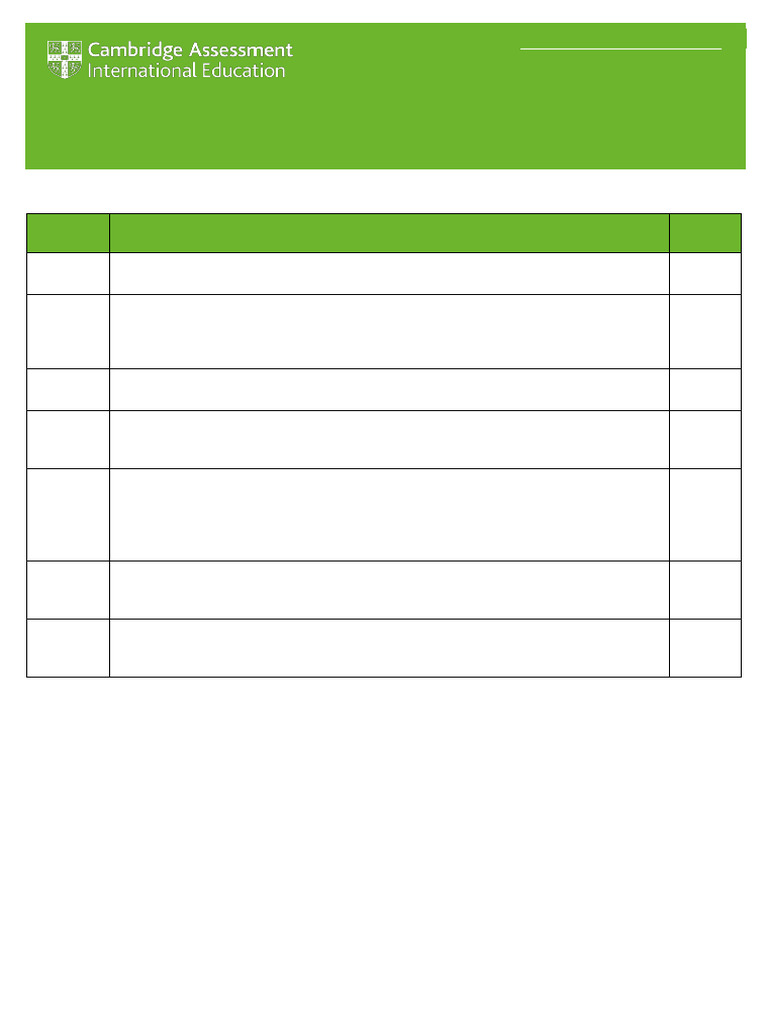 Marking Feedback for Cambridge Assessment | PDF