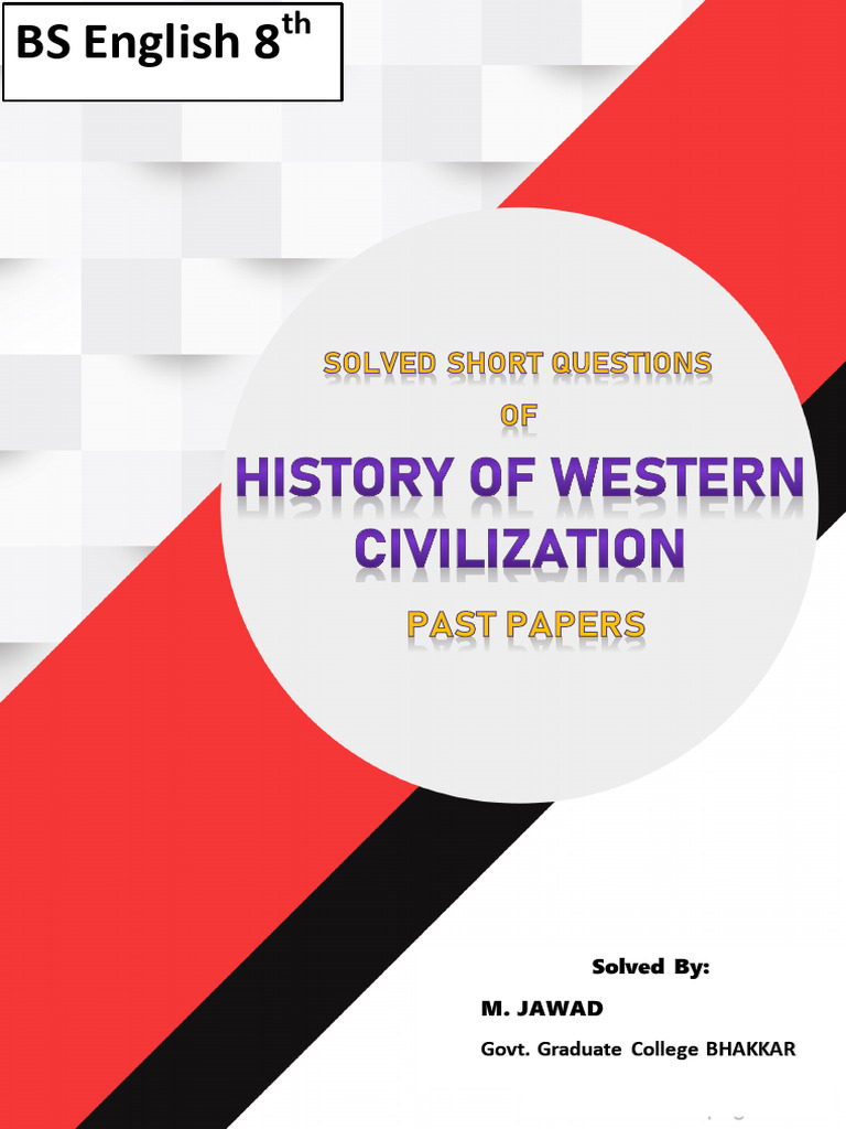 8th SQs History of Western Civilization | PDF | Eucharist | Rationalism