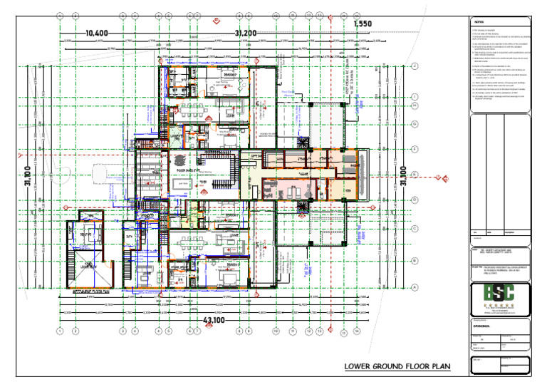 Lower Ground Layout Plans _ Layout New | PDF | Building Engineering