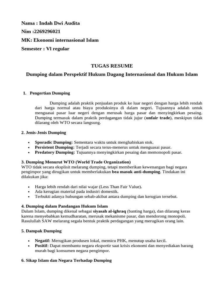 Indah Dwi Resume | PDF