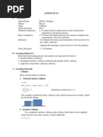 Lesson Plan in Kinematics | PDF | Acceleration | Velocity