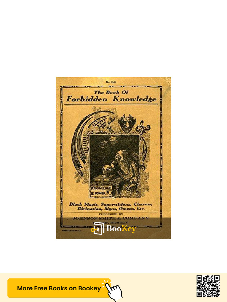 The Book of Forbidden Knowledge | PDF | Mediumship | Divination