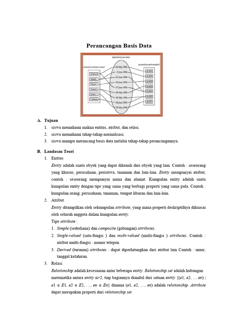 Desain Database Dan Erd | PDF