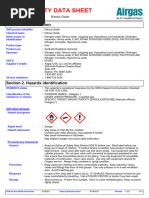 MSDS Oxygen Cylinder | PDF | Oxygen | Chemical Substances
