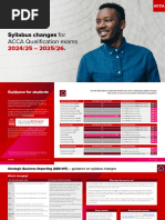 Understanding Ican New Syllabus 2025 | PDF | Accounting | Audit