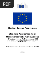 WISE-PDF Fellowship Application Formats | PDF