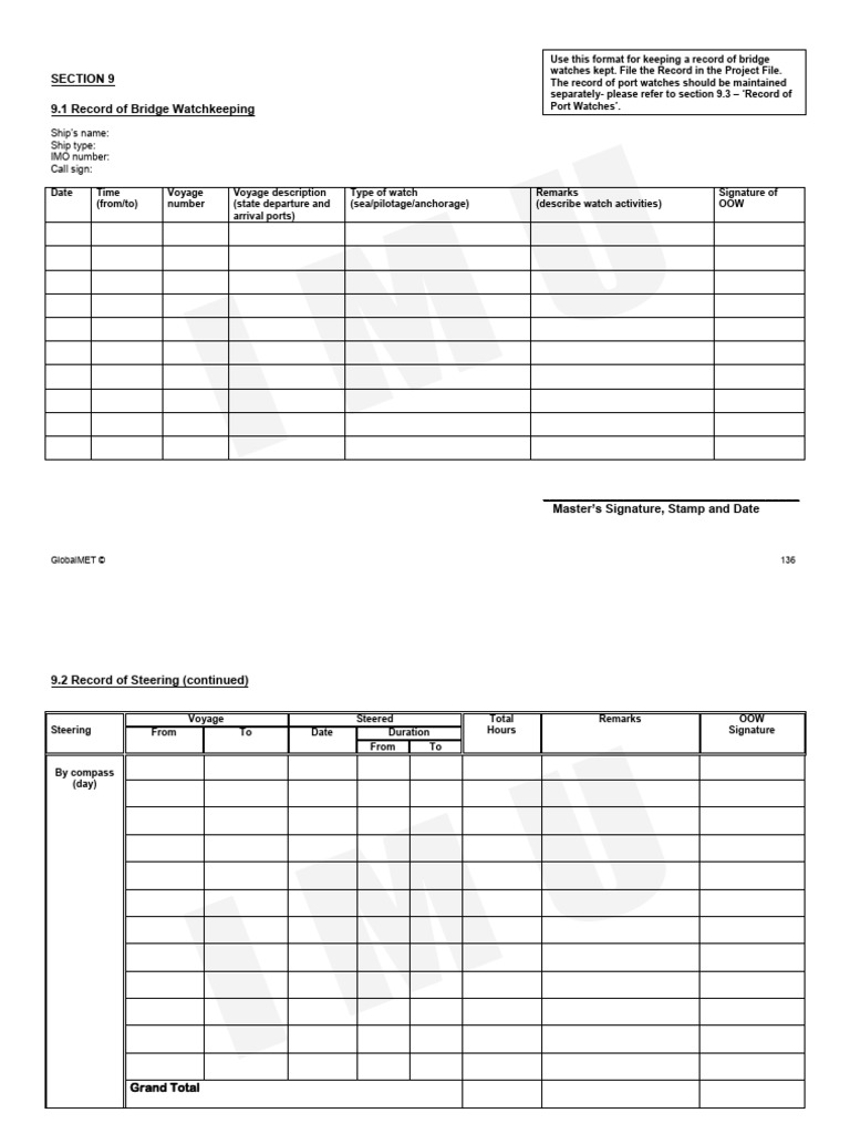 Record Keeping 2 | PDF | Freight Transport | Watercraft