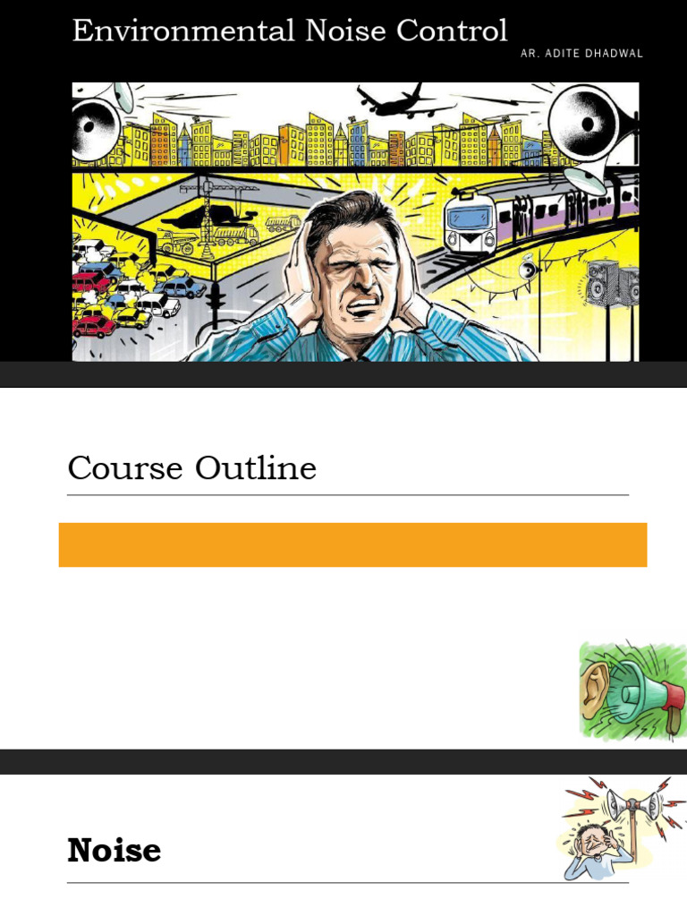 Environmental Noise Control | PDF | Noise | Sound