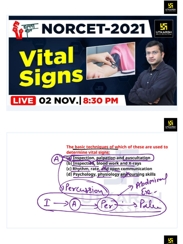 Vital Sign Practice) | PDF