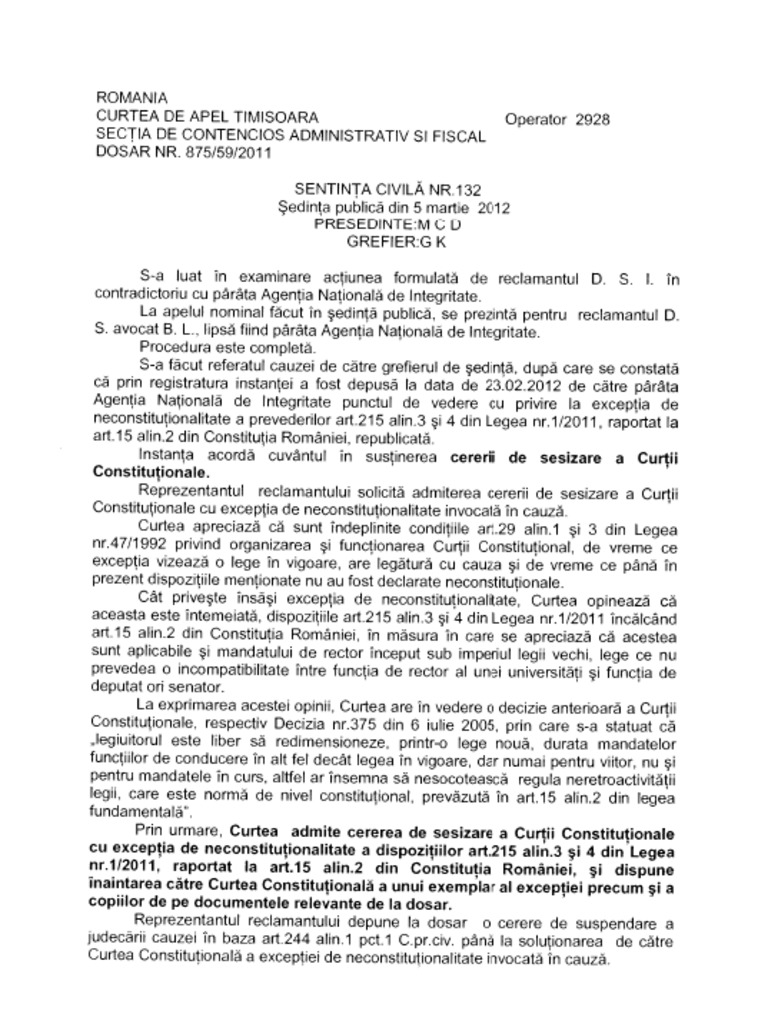 Sentinta Civila Stefan Iosif Dragulescu | PDF