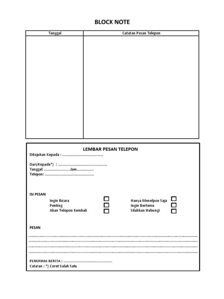 LPT & Blocknote | PDF