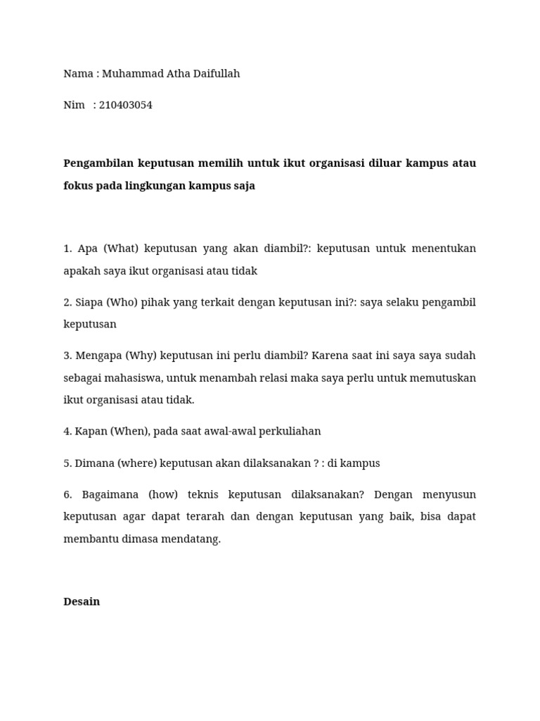 Muhammad Atha Daifullah - 210403054 | PDF